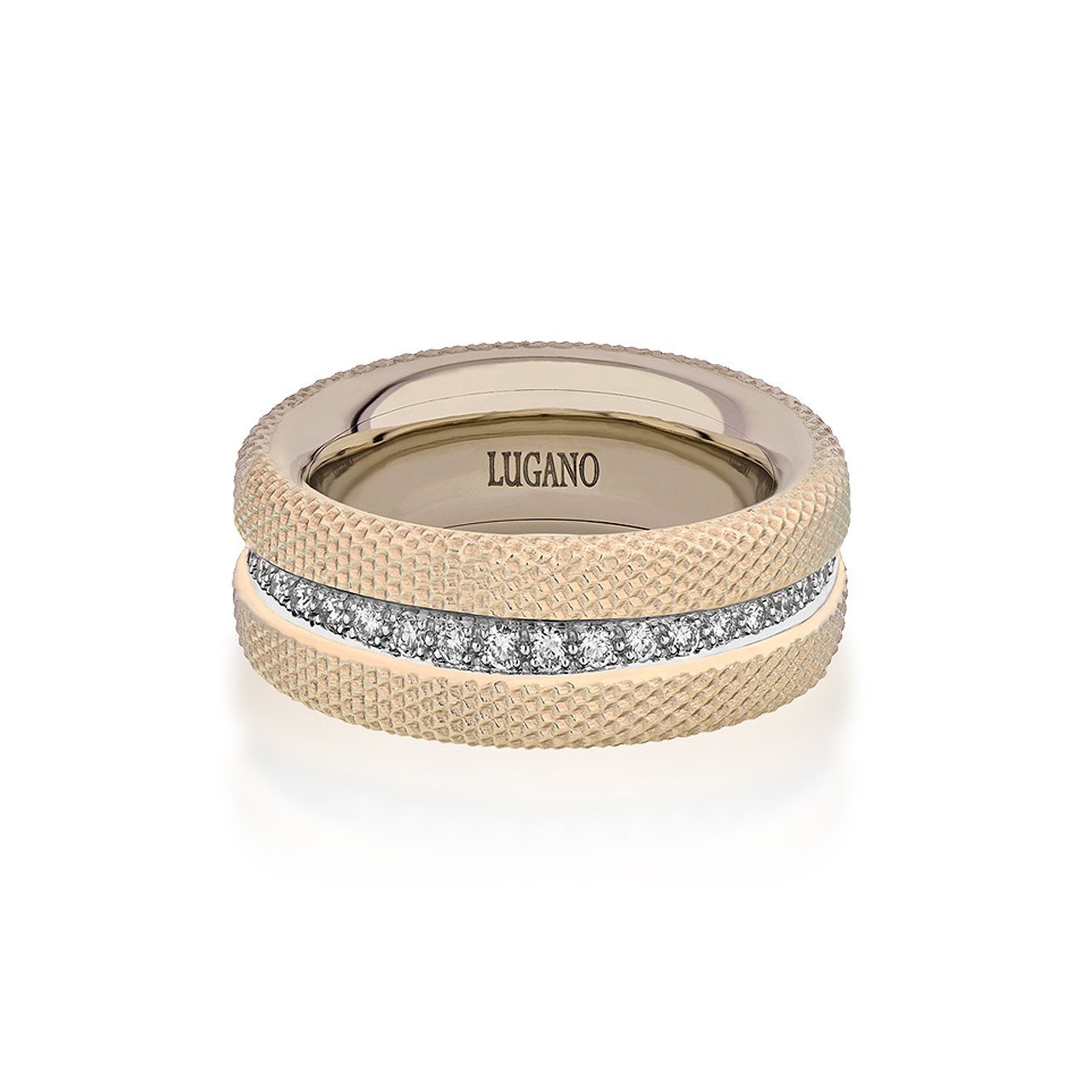 Men’s Ring in Yellow Gold - Lugano